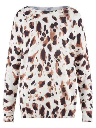 Emilia Lay Pullover U-Boot-Ausschnitt Emilia Lay weiss