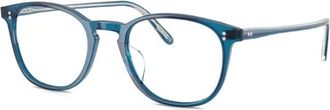 Oliver Peoples unisex, Accessoires, Bleu, Taille: 52 MM Finley Vintage