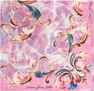 Versace Jeans Couture Femme, Accessoires, Rose, Taille: ONE Size Silky Scarves