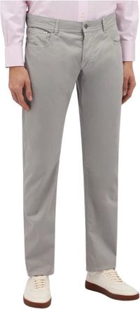 Brooks Brothers Homme, Pantalons, Gris, Taille: W34 Pantalon 5 Poches en Coton Stretch