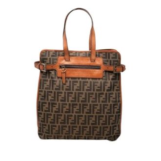 Fendi Pre-owned Canvas Tote - - Pre-owned - Damen - Braun - ONE SIZE