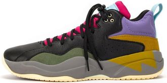 Brand Black BRANDBLACK Unisex Villain Sneaker, Schwarz Violett, 44.5 EU