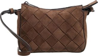 Liebeskind Liebeskind Berlin Crossbody Bags - Sky Ii Woven Promo Suede + Tokyo Sheep - Gr. unisize - in Braun - f&uuml;r Damen