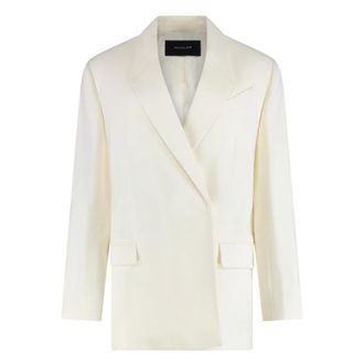 MUGLER Femme, Vestes, Blanc, Taille: 36 FR Vestes