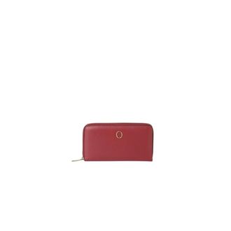 Orciani Portefeuille en cuir de veau lisse - Femme - Accessoires - Rouge - Taille: ONE Size