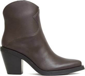 Ash Stiefel - Brown Leather Ankle Boots - Gr. 36 (EU) - in Braun - für Damen