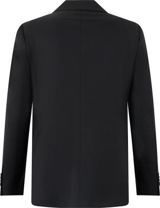 Tagliatore Virgin Wool Single-Breasted Pant Suit - Black