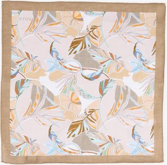 Eton Pochette de costume en lin tropical