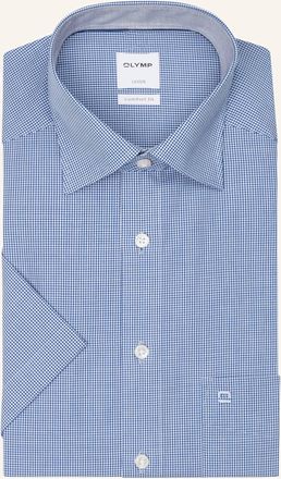 Olymp Kurzarm-Hemd Luxor Comfort Fit blau