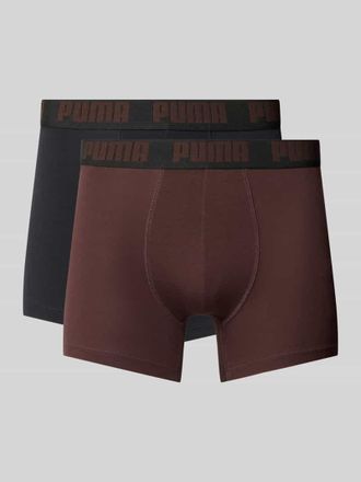 Puma Slim Fit Boxershorts aus Baumwoll-Mix im 2er-Pack Modell EVERDAY