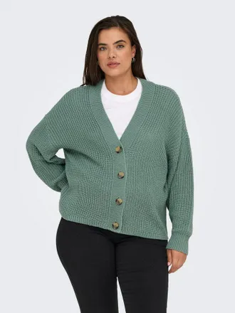 Only Carmakoma Strickjacke CARCAROL NICE L/S CARDIGAN KNT NOOS