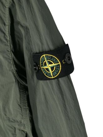Stone Island Polyamide Cotton Blend Jacket - Green