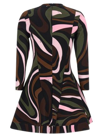 Emilio Pucci Marmo Dress - Black