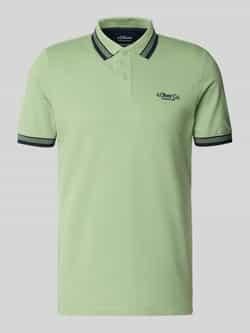 s.Oliver Red Label Regular Fit Poloshirt aus Baumwoll-Mix