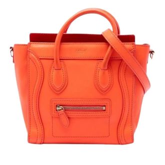 Celine Pre-owned Luggage Tote - Femme - Pre-owned - Orange - Taille: ONE Size