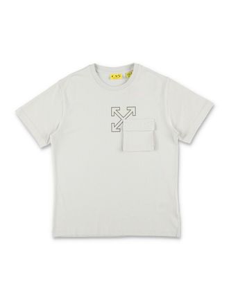 Off-white T-shirts et polos blanc cass&eacute;