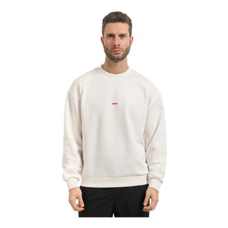 HUGO BOSS Homme, Sweatshirts et sweats &agrave; capuche, Blanc, Taille: XL Red Line SweaT-shirt