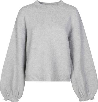 Rotate Pull Col Rond - Gris