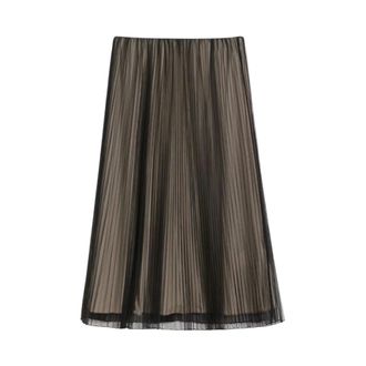 Max Mara Femme, Jupes, Noir, Taille: 38 FR Baby Midi Skirt