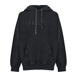 Gucci Felpa - - Sweatshirts & Hoodies - Herren - Schwarzk - M