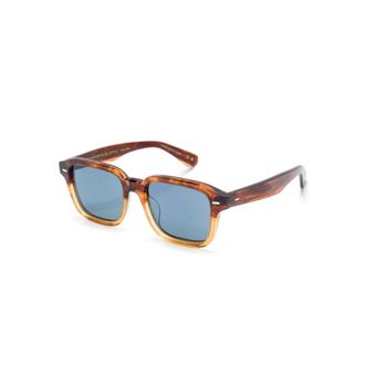 Oliver Peoples unisex, Accessoires, Brun, Taille: 51 MM Errisson Sun
