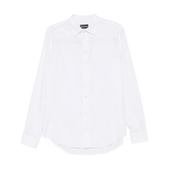 Emporio Armani Homme, Chemises, Blanc, Taille: M Chemise habill&eacute;e &agrave; manches longues