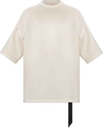 Rick Owens Homme, Tops, Beige, Taille: ONE Size Tommy T T-shirt