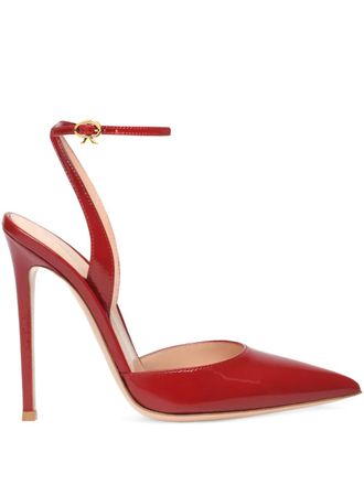 Gianvito Rossi Cara Pumps 115mm - Rot