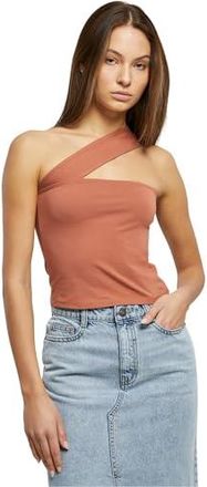 Urban Classics Top à Bretelles pour Femme Caraco, Terracotta