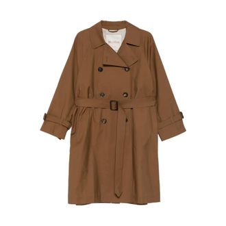 Max Mara Damen, M&auml;ntel, Braun, MGr&ouml;&szlig;e