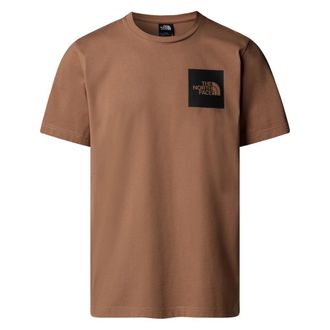 The North Face Homme, Tops, Brun, Taille: XS Tee-shirt en Coton avec Logo
