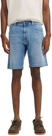 Bugatti 3138d-76604c Shorts en Jean, Bleu 335, 58 Grande Taille Hommes