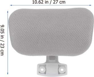 BESPORTBLE Verstellbare B&uuml;rostuhl Kopfst&uuml;tze mit Atmungsaktivem Verschlei&szlig;festem Material Abnehmbares Nackenkissen f&uuml;r Home Office und Computerstuhl