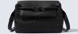 Bottega Veneta Sac &agrave; bandouli&egrave;re Andiamo Intrecciato Small en cuir