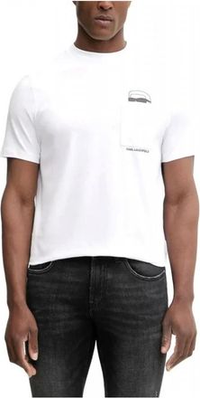 Karl Lagerfeld Homme, Tops, Blanc, Taille: L T-Shirt