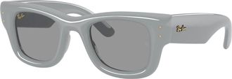 Ray-Ban unisex, Accessoires, Gris, Taille: 47 MM Wayfarer Puffer