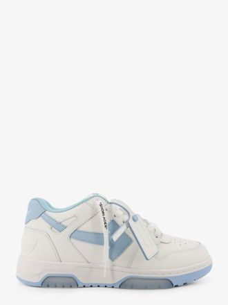 Off-white Out of Office leather sneakers with iconic logo on the side - OFF WHITE - gender_Man
