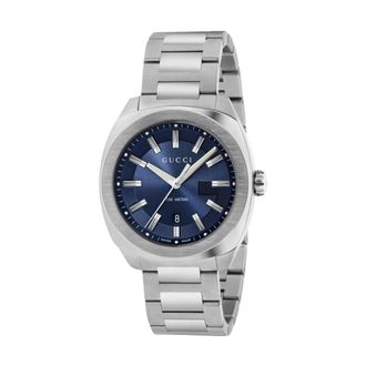 Gucci Klassische Analoguhr mit Datumsanzeige - - Accessories - Herren - Blau - ONE SIZE