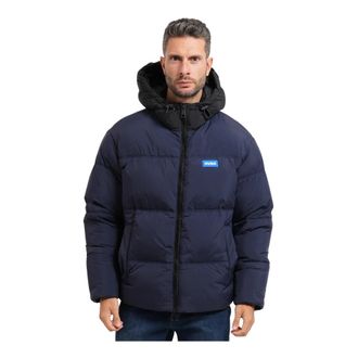 HUGO BOSS Wasserabweisende Daunenjacke - - Jackets - Herren - Blau - S