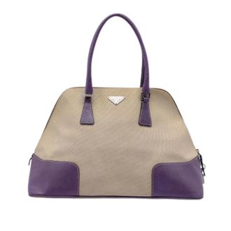 Prada Sac cabas Pre-owned en toile - Femme - Pre-owned - Multicolore - Taille: ONE Size