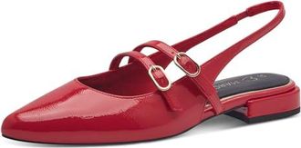 Marco Tozzi Femme Damen Ballerinas 2-29409-44 Ballerines, Couleur : Rouge, 37 EU