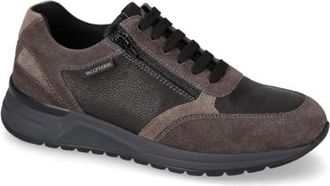 Valleverde VY908F Sneaker Casual Homme Cuir Daim Anthracite Semelle Caoutchouc, anthracite, 42 EU
