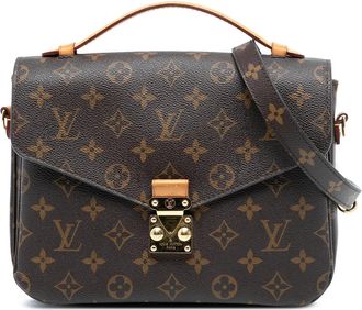 Louis Vuitton Hobo Bags - Monogram Pochette Metis - Gr. unisize - in Braun - f&uuml;r Damen