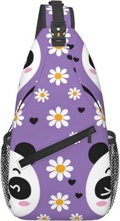 Generic Adorable sac &agrave; bandouli&egrave;re g&eacute;ant en forme de panda pour homme