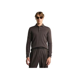 Fay Polo-Shirt - - Tops - Herren - Braun - XL