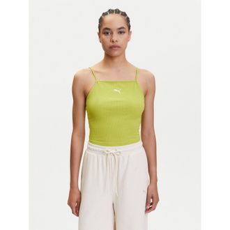 Puma Top Ess 629771 Gr&uuml;n Slim Fit