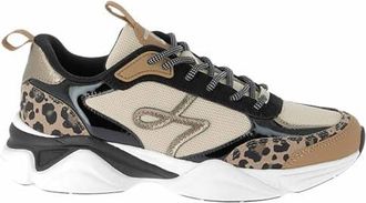 Les Tropeziennes LES TROPEZIENNES PAR M. BELARBI Femme Arya Chaussures DETENTE Baskets/Sneaker, Leopard Multi, 38 EU