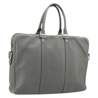 Louis Vuitton Pre-owned Vintage Taiga Business Bag - - Pre-owned - Damen - Grau - ONE SIZE
