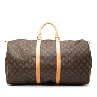 Louis Vuitton Pre-owned Keepall 55 - Femme - Pre-owned - Brun - Taille: ONE Size