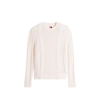 Tommy Hilfiger Pull en maille torsad&eacute;e